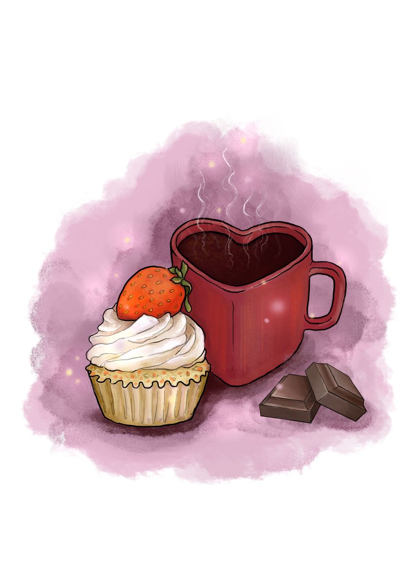 'Sweet February' Poster by Kaisa Holsting | Displate