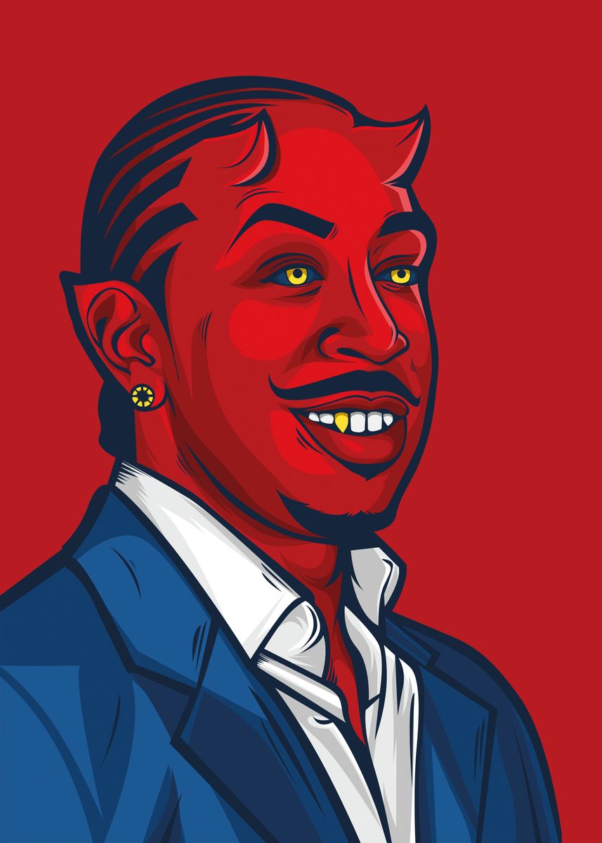 'ludacris' Poster, picture, metal print, paint by capture art | Displate