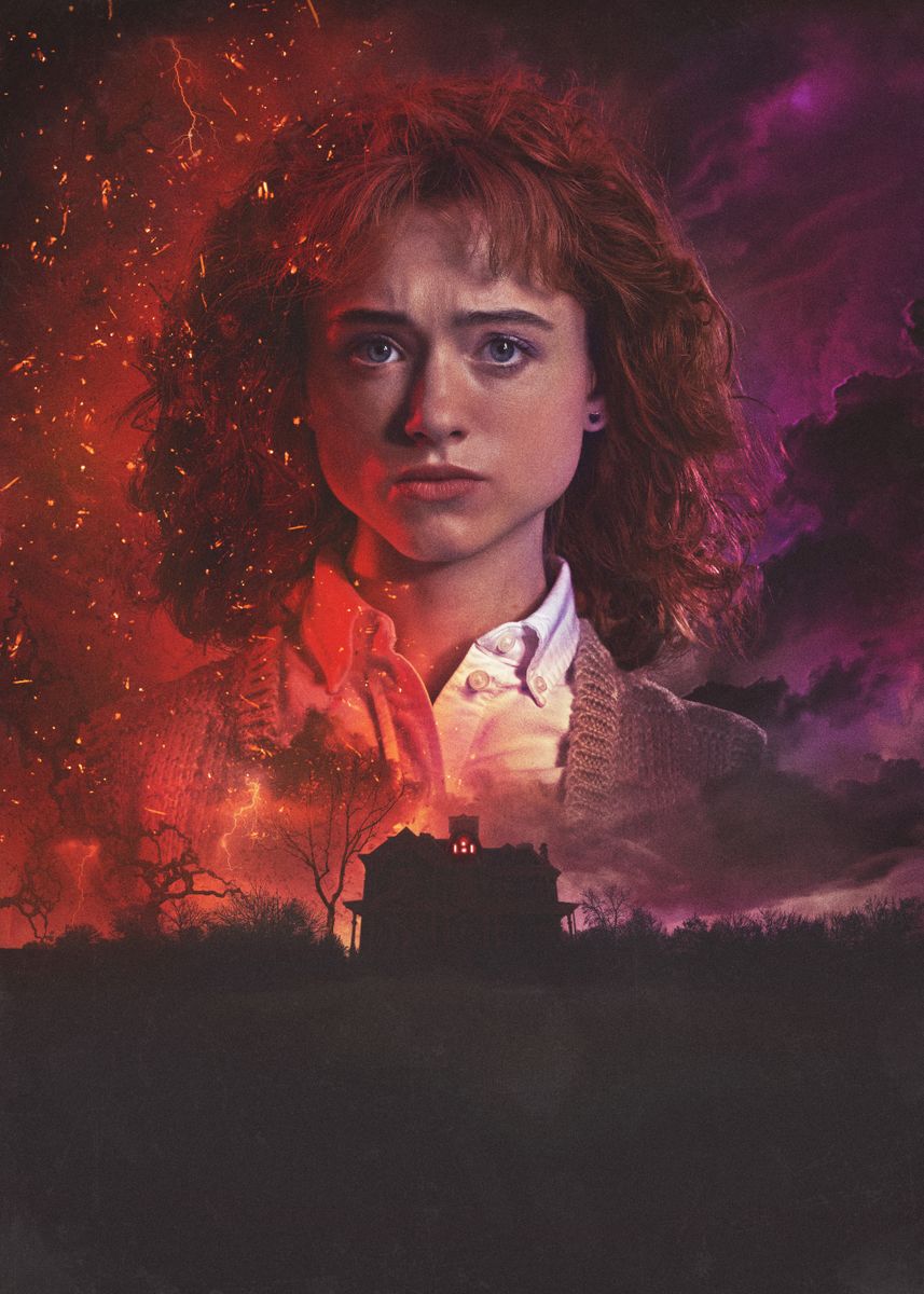 'Nancy No Logo' Poster, picture, metal print, paint by Stranger Things ...