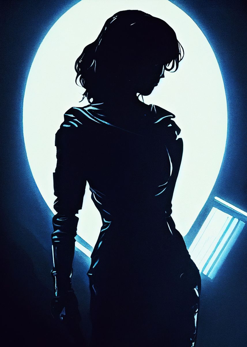 'Girls Light' Poster, picture, metal print, paint by Muh Asdar | Displate