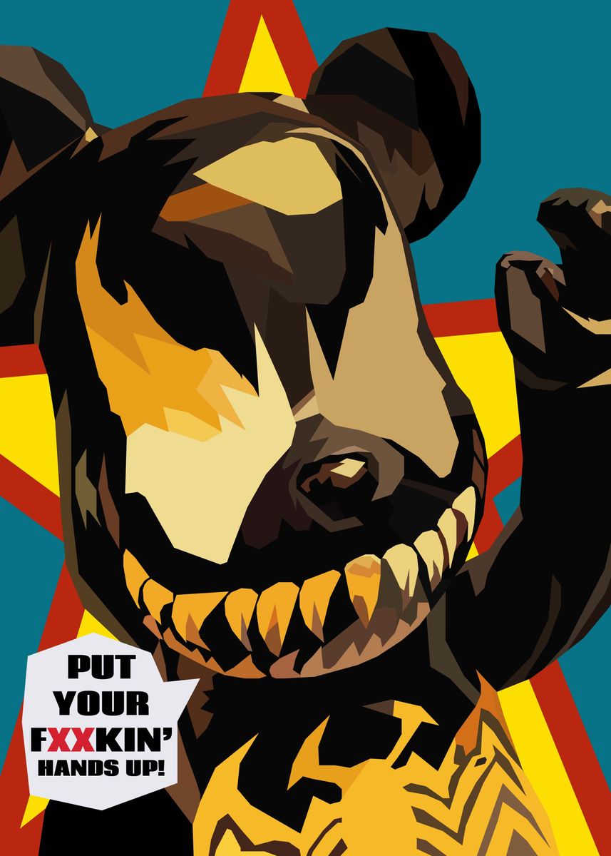 'bearbrick pop art' Poster, picture, metal print, paint by Lardis Art ...