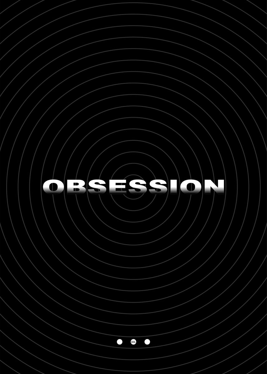 'Obsession' Poster, picture, metal print, paint by Coldbrew Creative ...