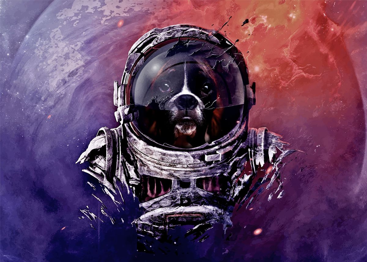'Astronaut' Poster by LUONG HUY | Displate