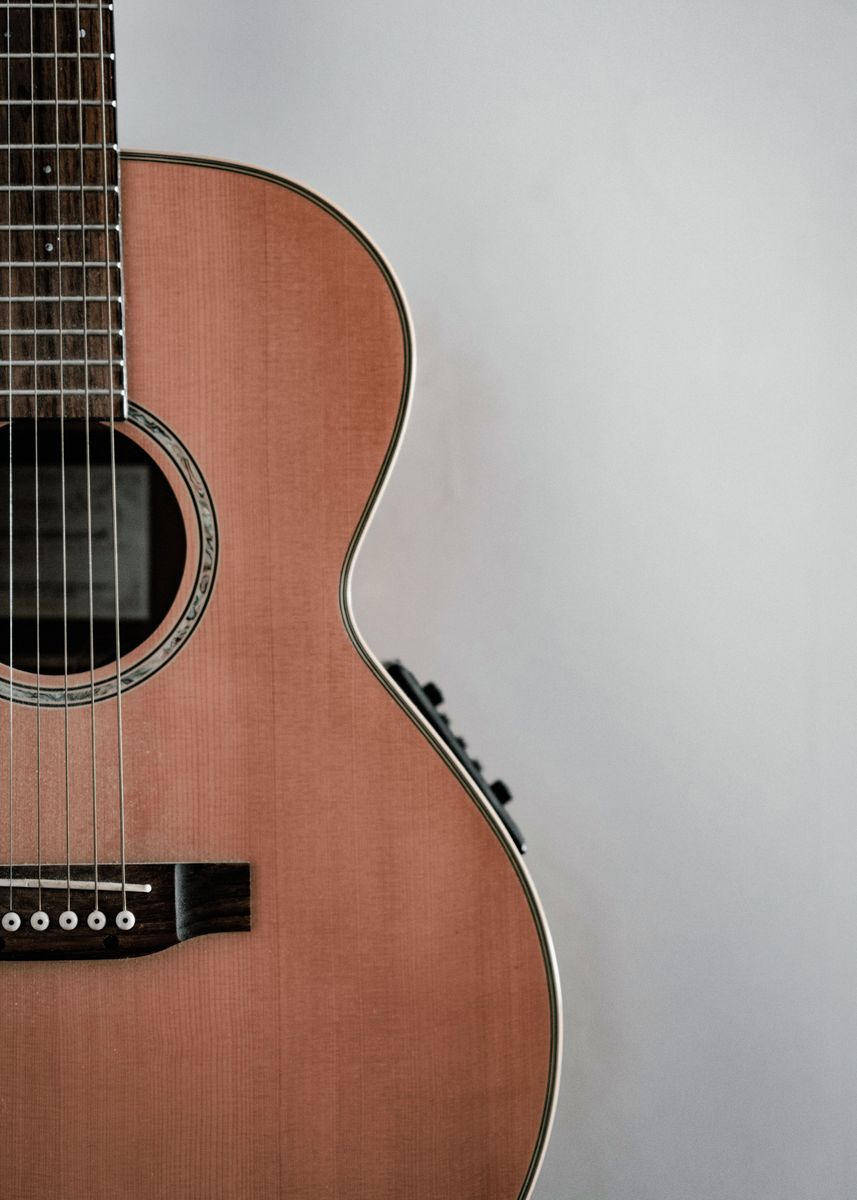 'Guitar poster' Poster by Rijis Art | Displate