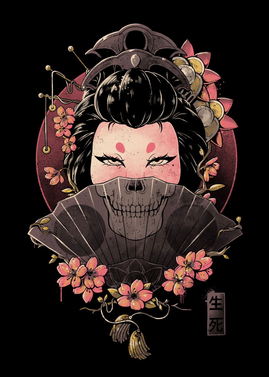 'Death and Mystery' Poster, picture, metal print, paint by Eduardo Ely ...