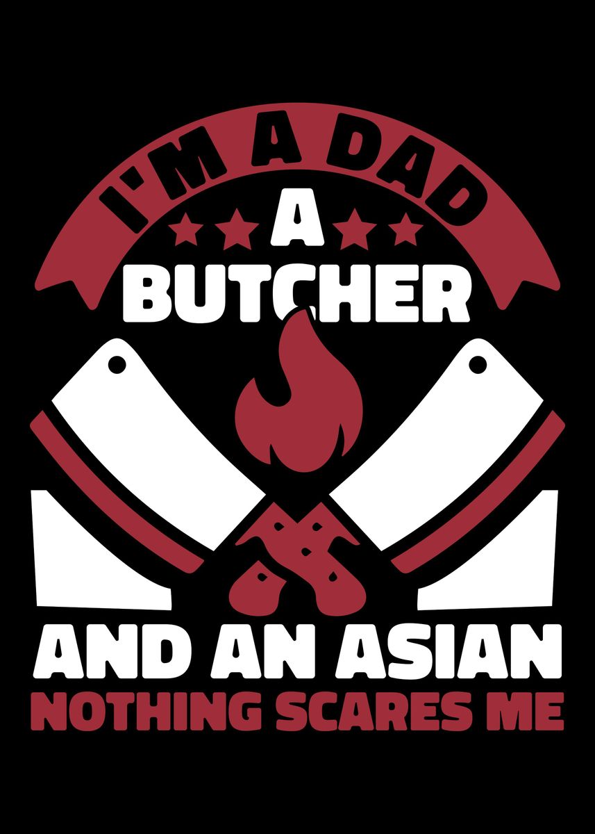 'Cook Chef Cooking Dad' Poster by CrazySquirrel | Displate