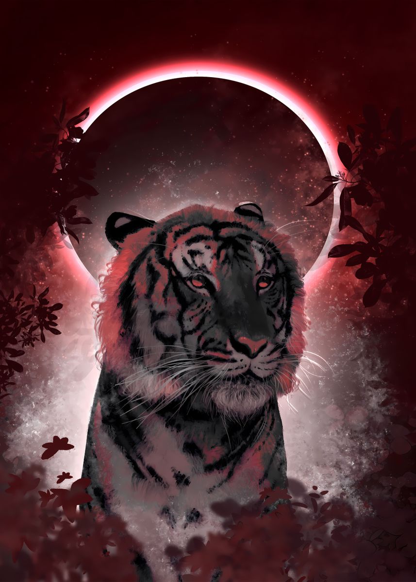 'Tiger' Poster by Amateras Design | Displate