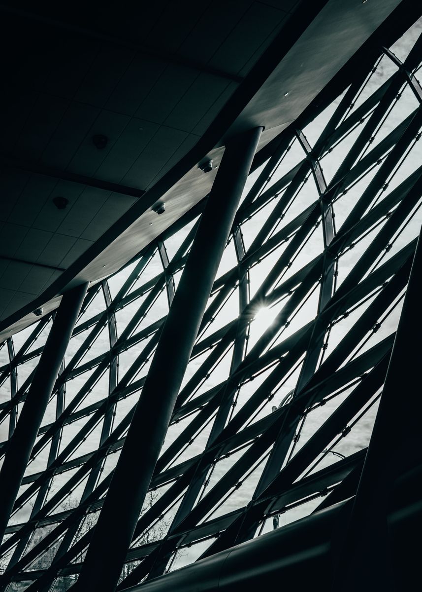 'Through the windows' Poster, picture, metal print, paint by Benjamin ...