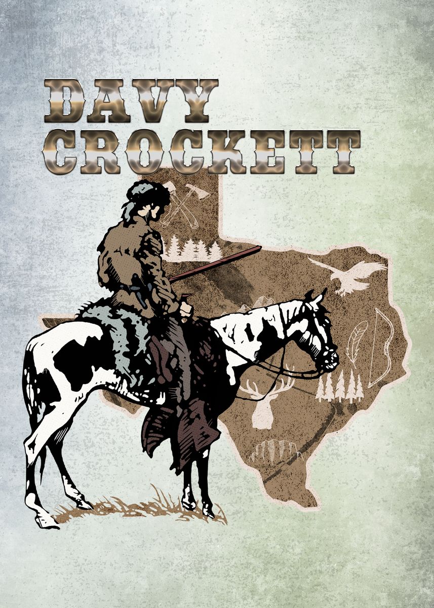 'American Folk Hero' Poster by Farly Datau | Displate