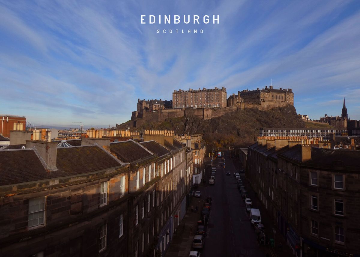 'Edinburgh ' Poster by Explore Universe | Displate