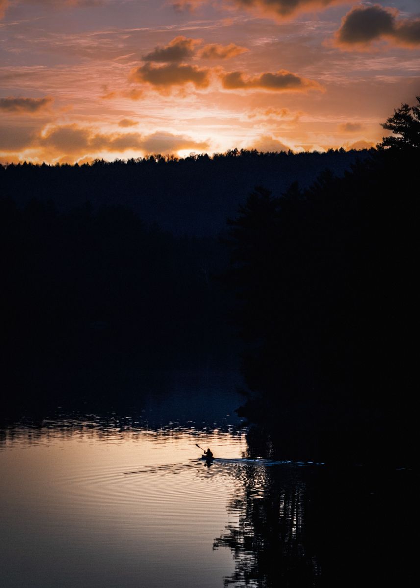 'To new horizons' Poster, picture, metal print, paint by Benjamin Bryer ...