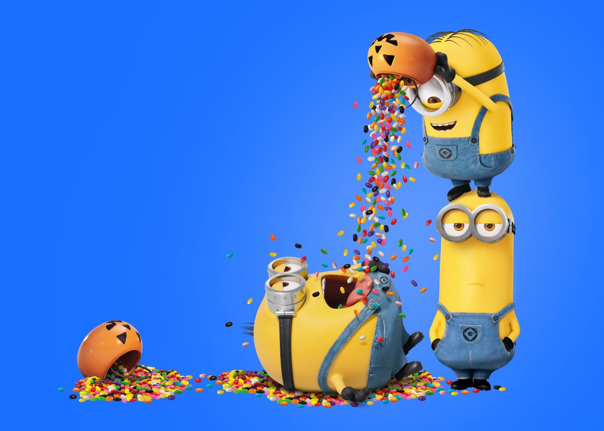 'Candy Fountain' Poster by Minions | Displate