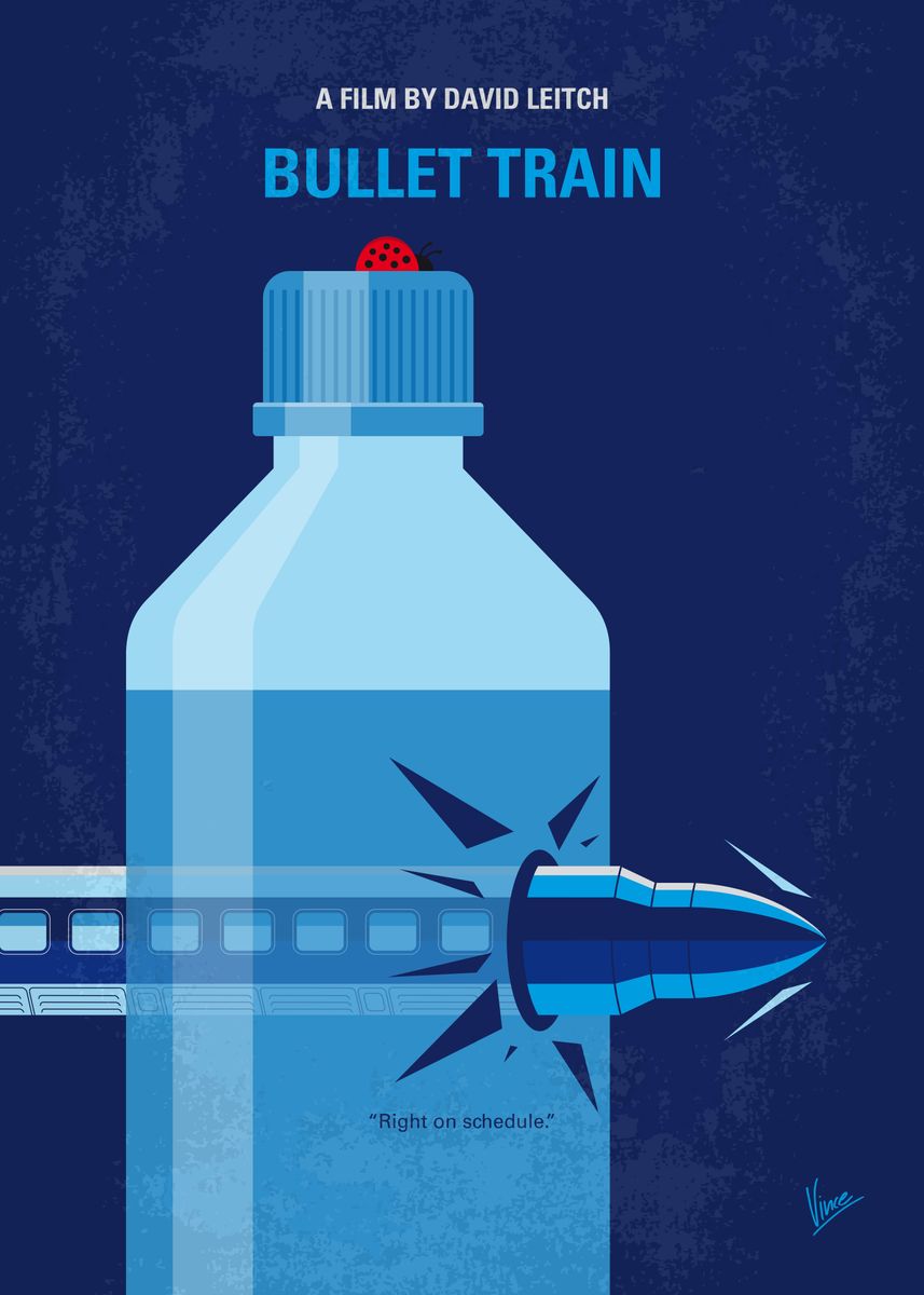 'No1316 Bullet Train' Poster, picture, metal print, paint by Chungkong ...