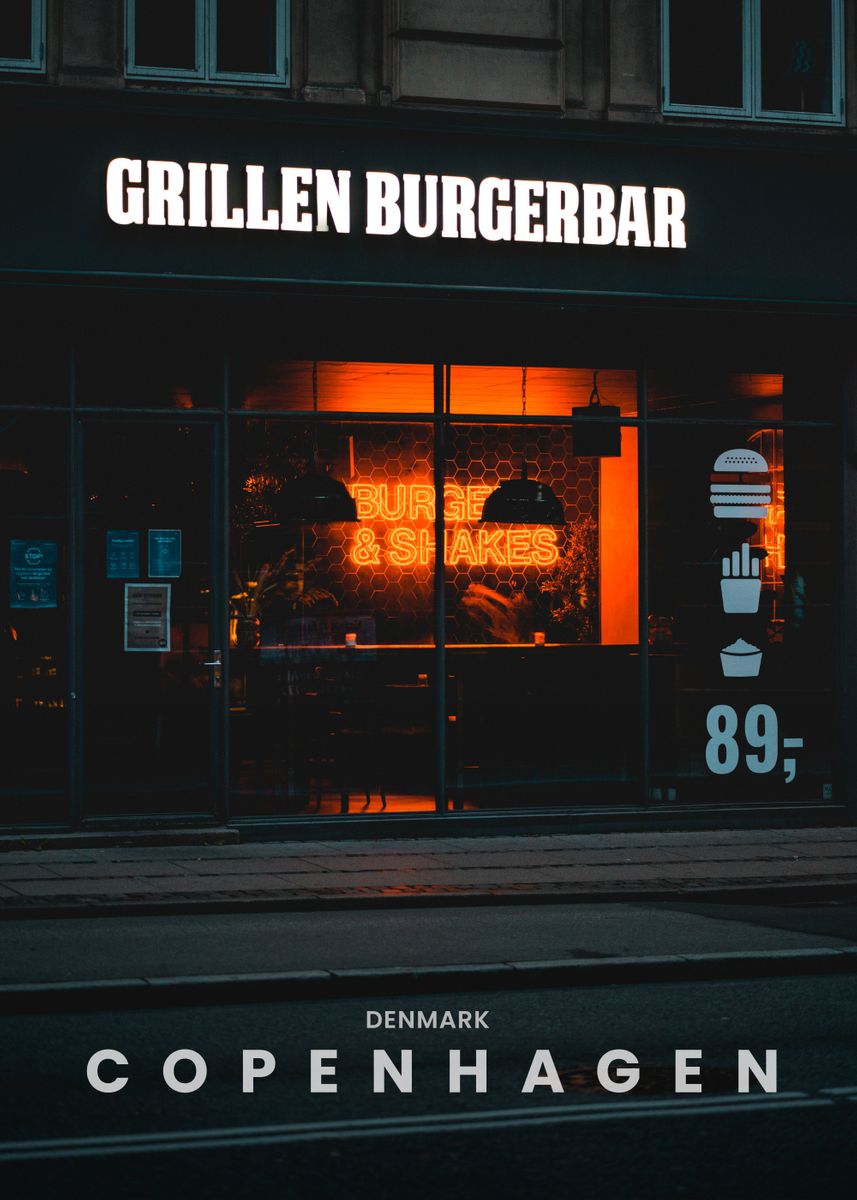 'Burger Time' Poster by Adam Bodor | Displate