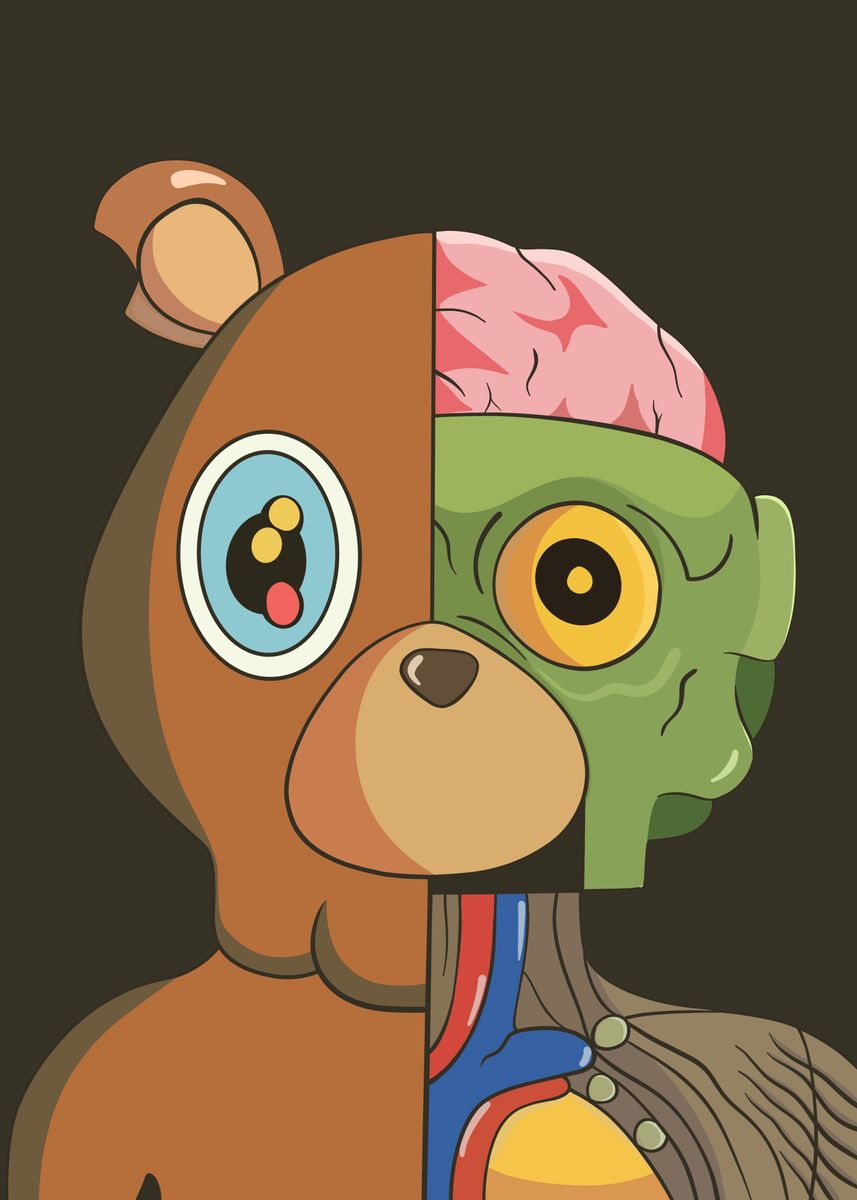 'Hype' Poster, picture, metal print, paint by Biopic Studio | Displate