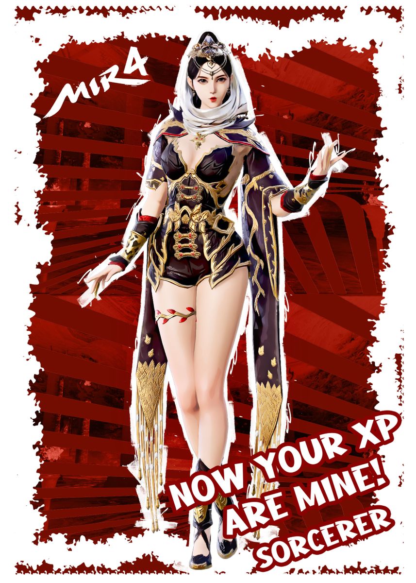 'Mir4 Sorcerer Skill Build' Poster by Edson Maciel Santos | Displate