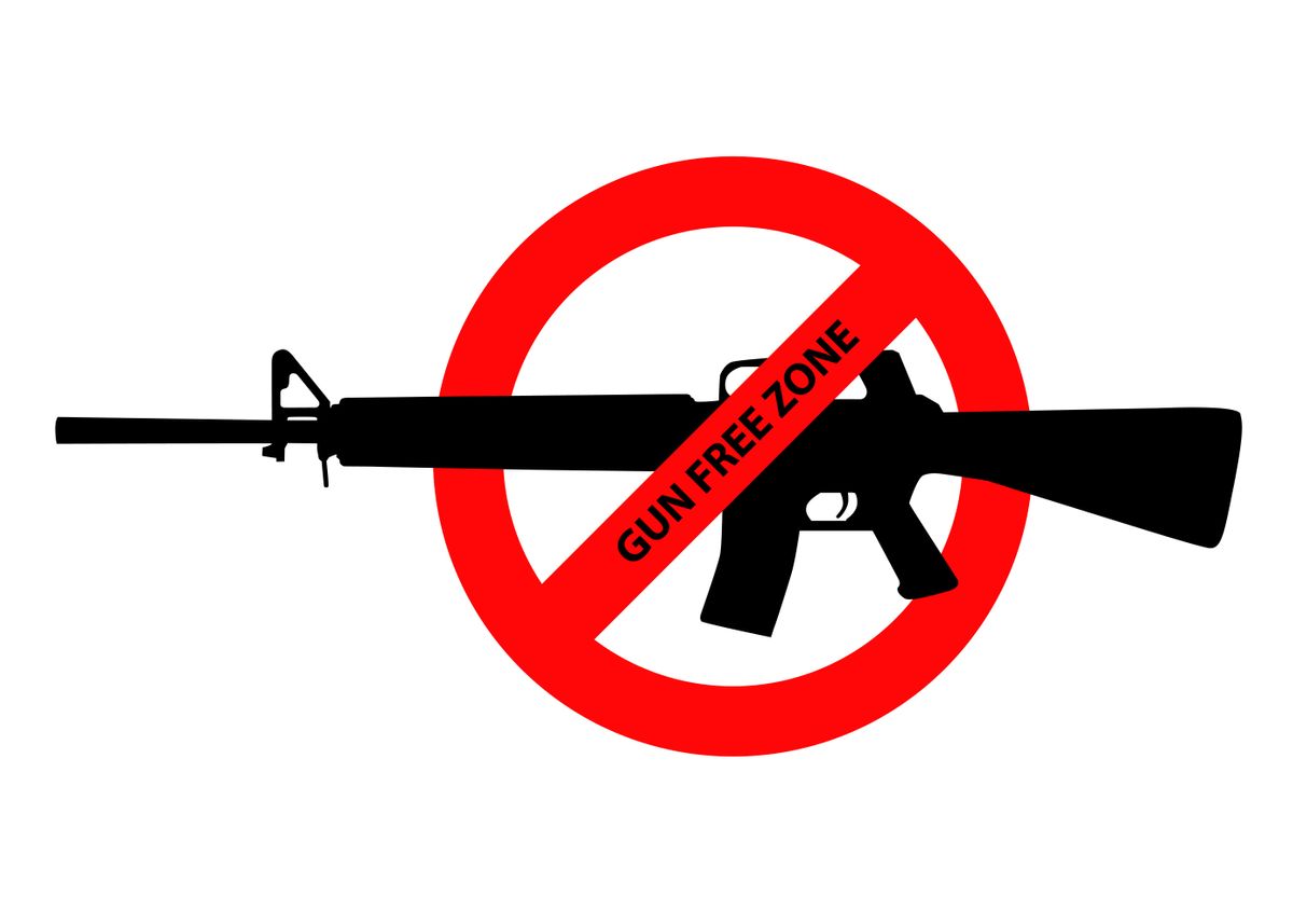 'No guns allowed' Poster by Getmilitaryphotos Pro | Displate