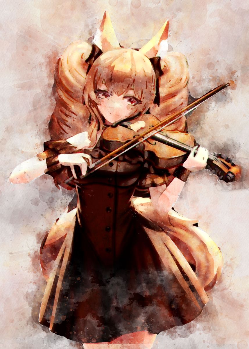 'Angeline' Poster, picture, metal print, paint by zeusdesignstudio ...