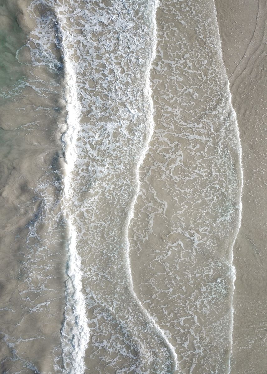 'Calm Waves' Poster by Conceptual Photography | Displate