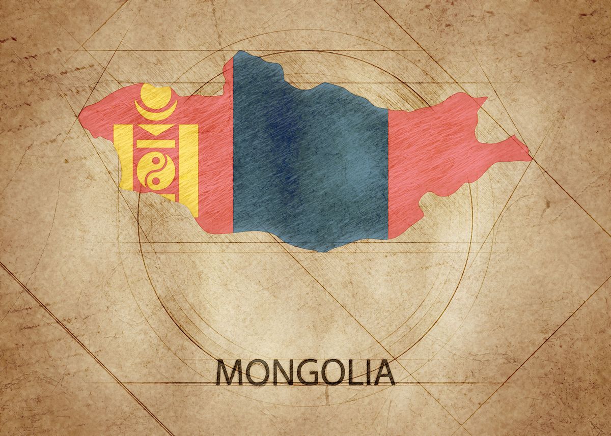 'Mongolia' Poster by Luvy | Displate