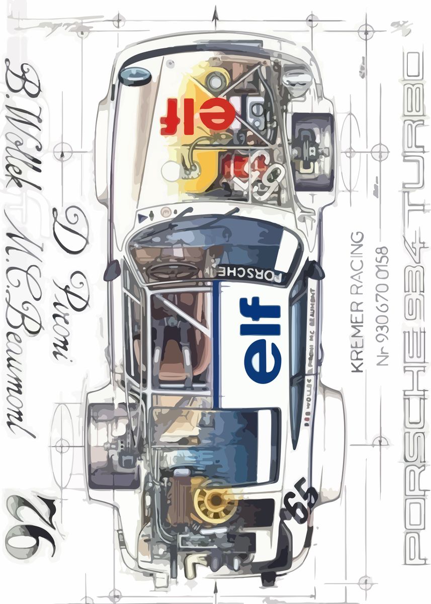 'blue print' Poster, picture, metal print, paint by Aji Juniawan | Displate