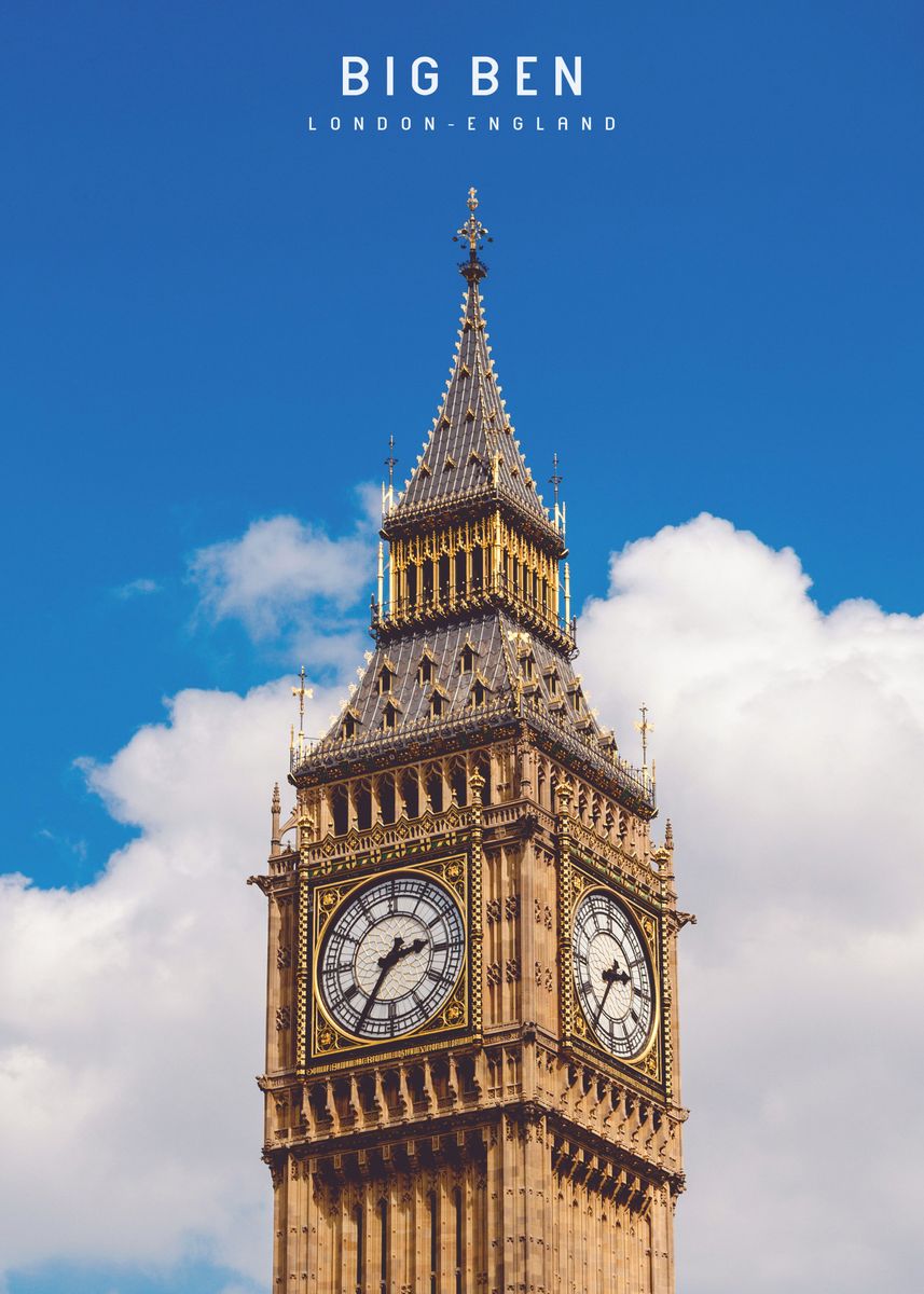 'Big Ben ' Poster by Explore Universe | Displate