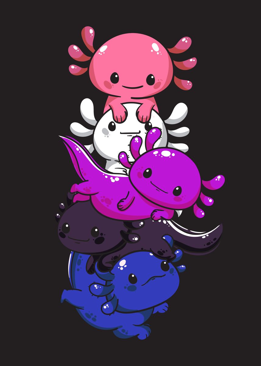 'Subtle Genderfluid Flag' Poster, picture, metal print, paint by ...