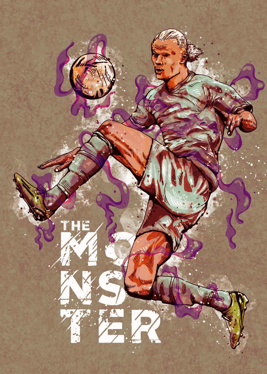 'the monster' Poster by icha nong | Displate