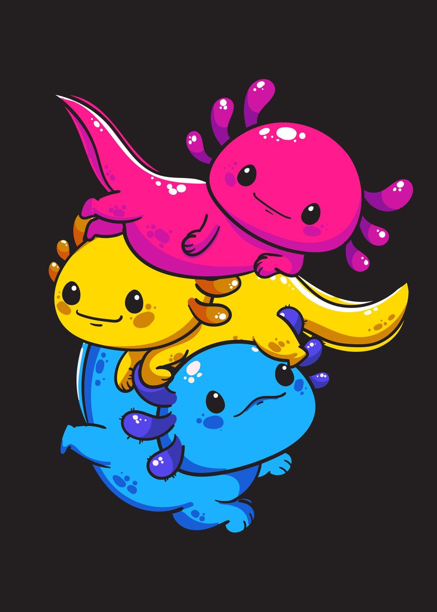 'Subtle Pansexual Pride' Poster, picture, metal print, paint by ...