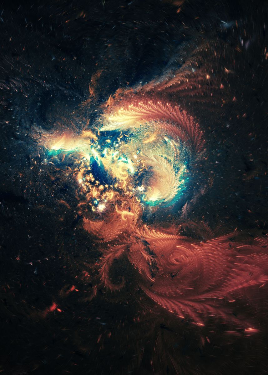 'Trichromacy' Poster, picture, metal print, paint by Thomas Raftsjö ...