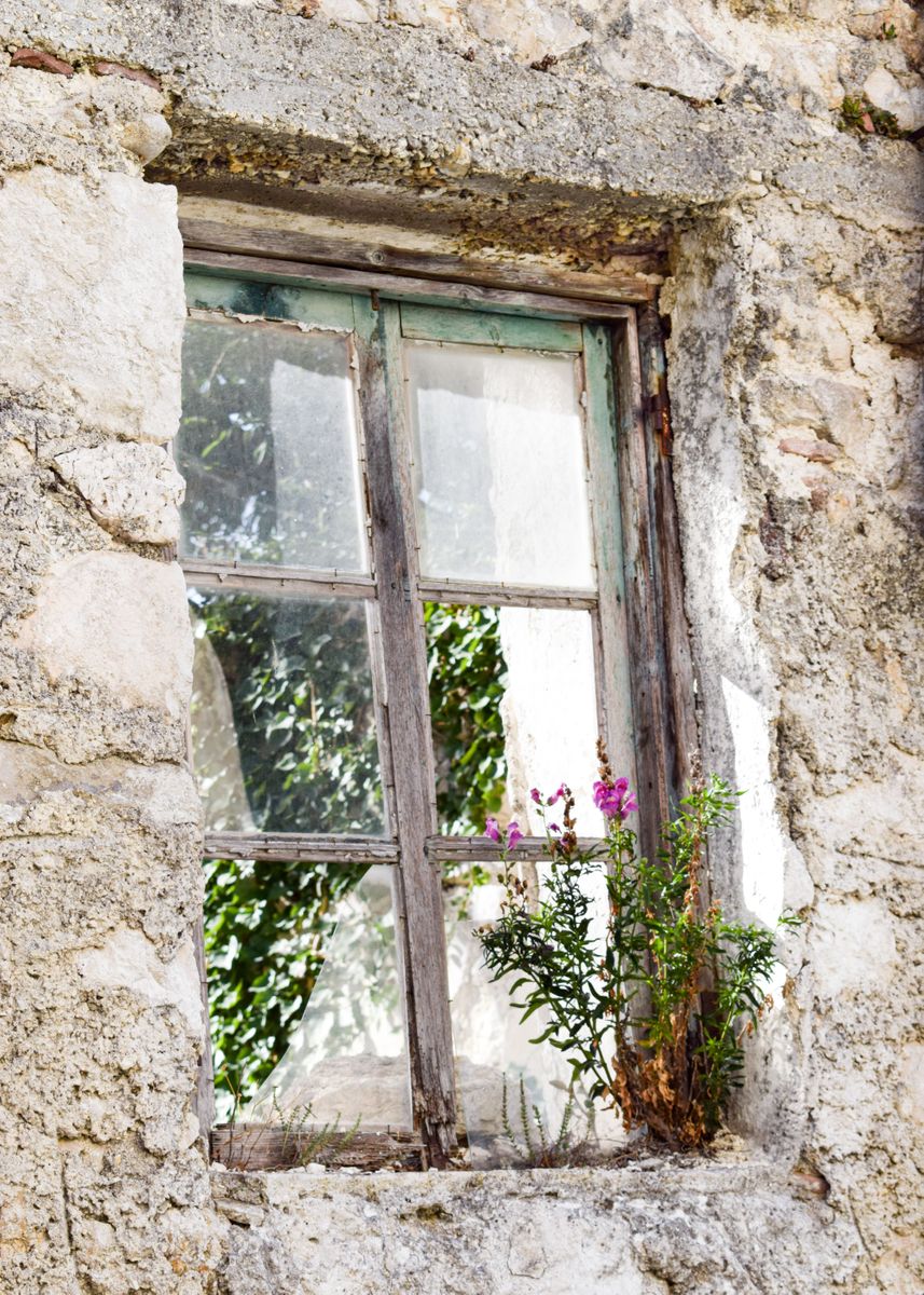 'Broken window ' Poster, picture, metal print, paint by Monika ...