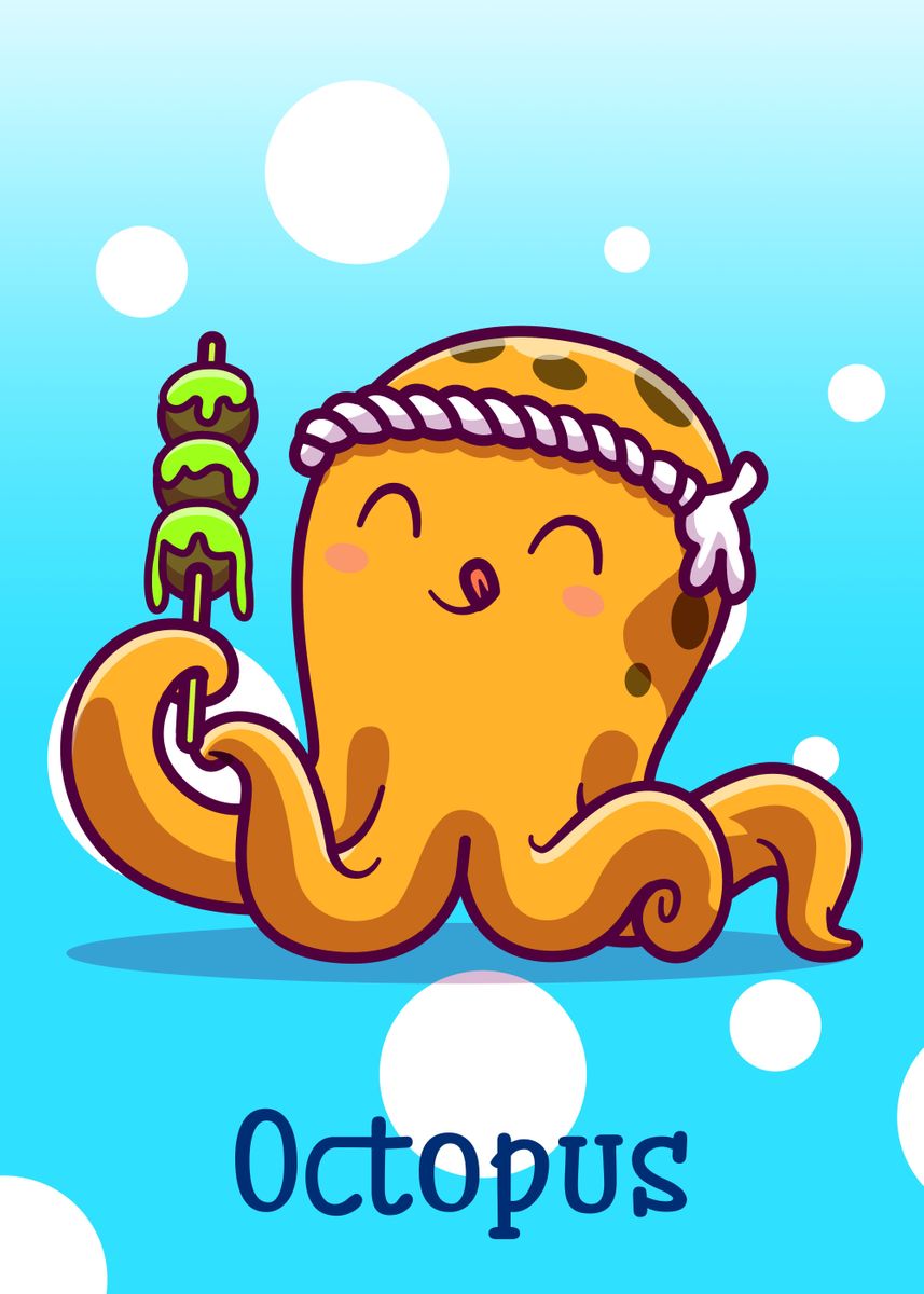 'Octopus' Poster by tona Billi | Displate