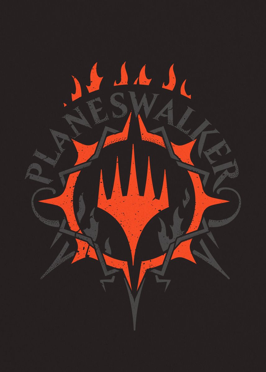 'Planeswalker' Poster, picture, metal print, paint by Magic The ...