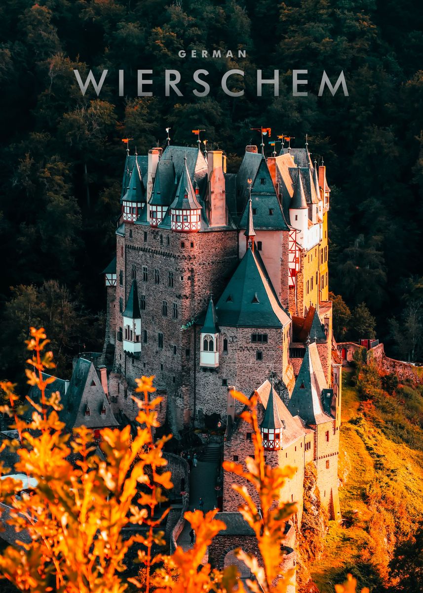 'Wierschem' Poster by Merah Djoeang | Displate