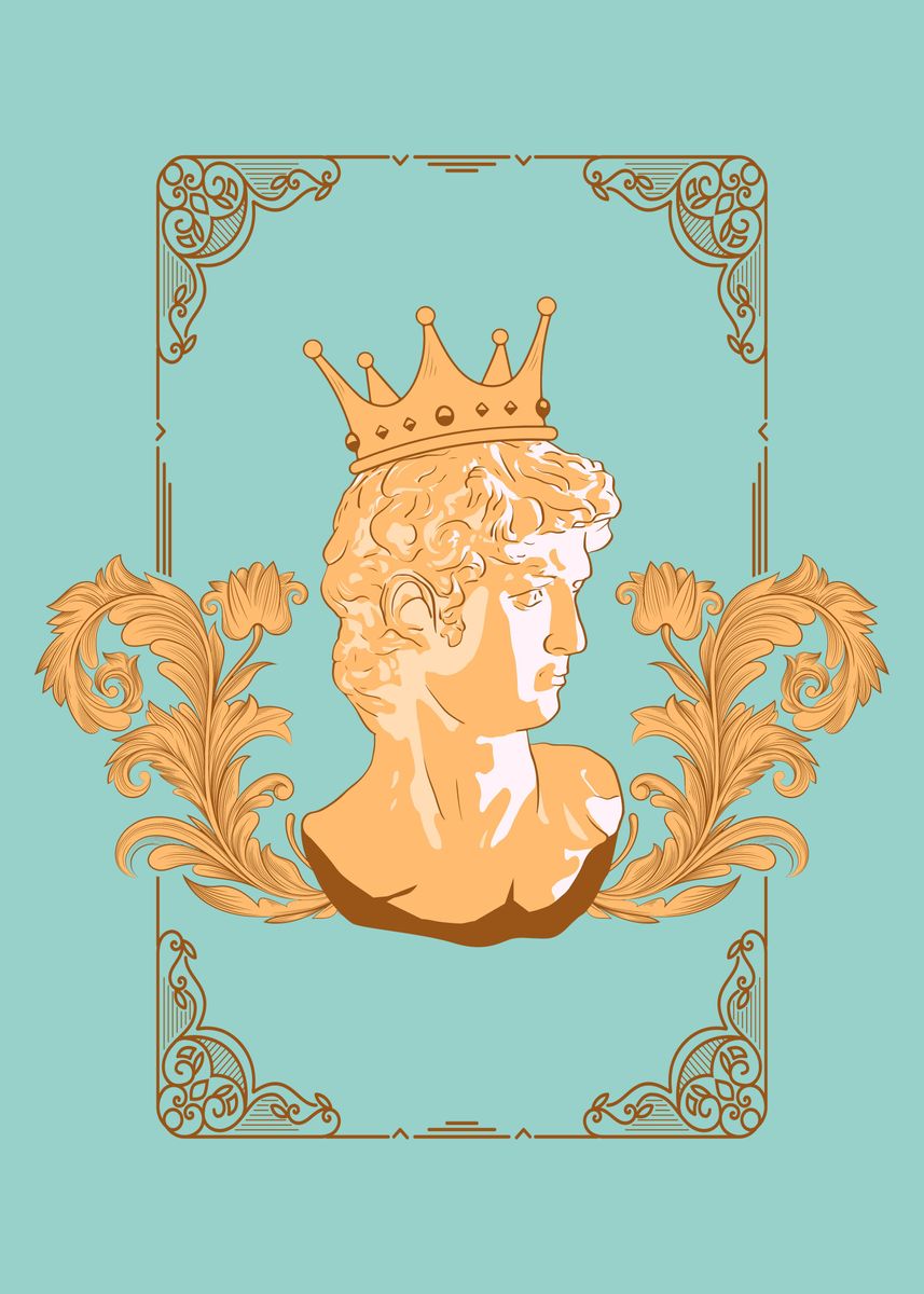 'Baroque Aesthetic' Poster, picture, metal print, paint by ...