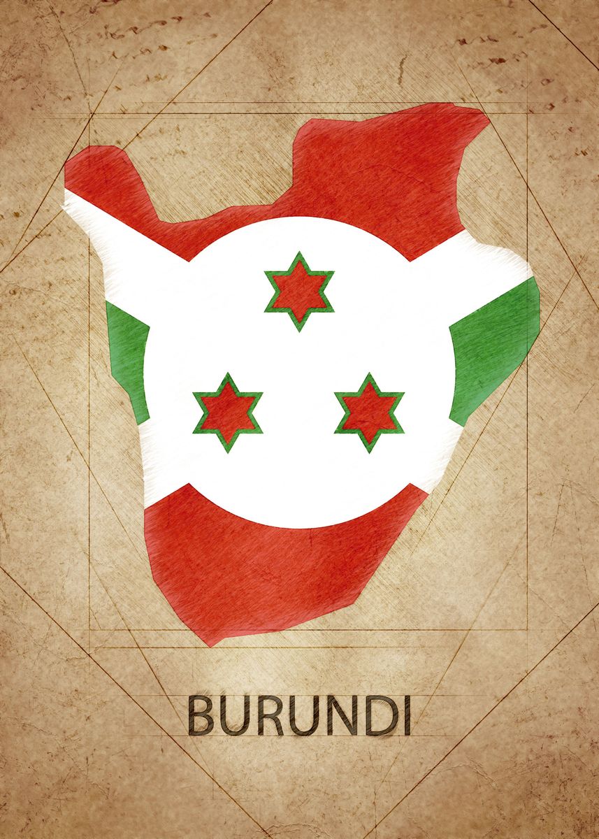 'Burundi' Poster by Luvy | Displate