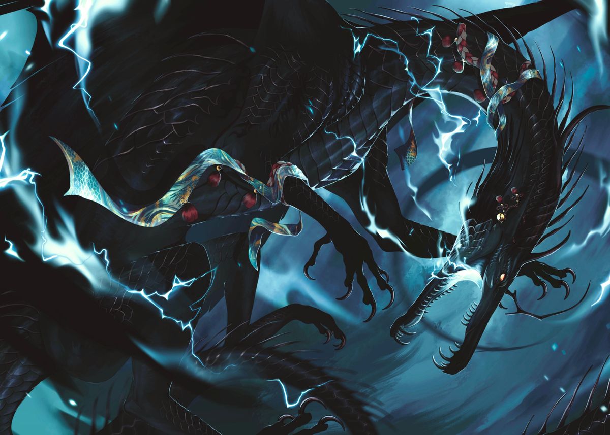 'dance with the vortex' Poster by saint | Displate