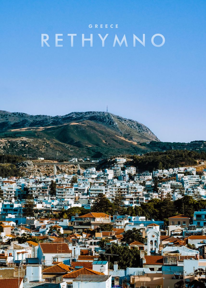 'Rethymno' Poster, picture, metal print, paint by Oneil Photography ...