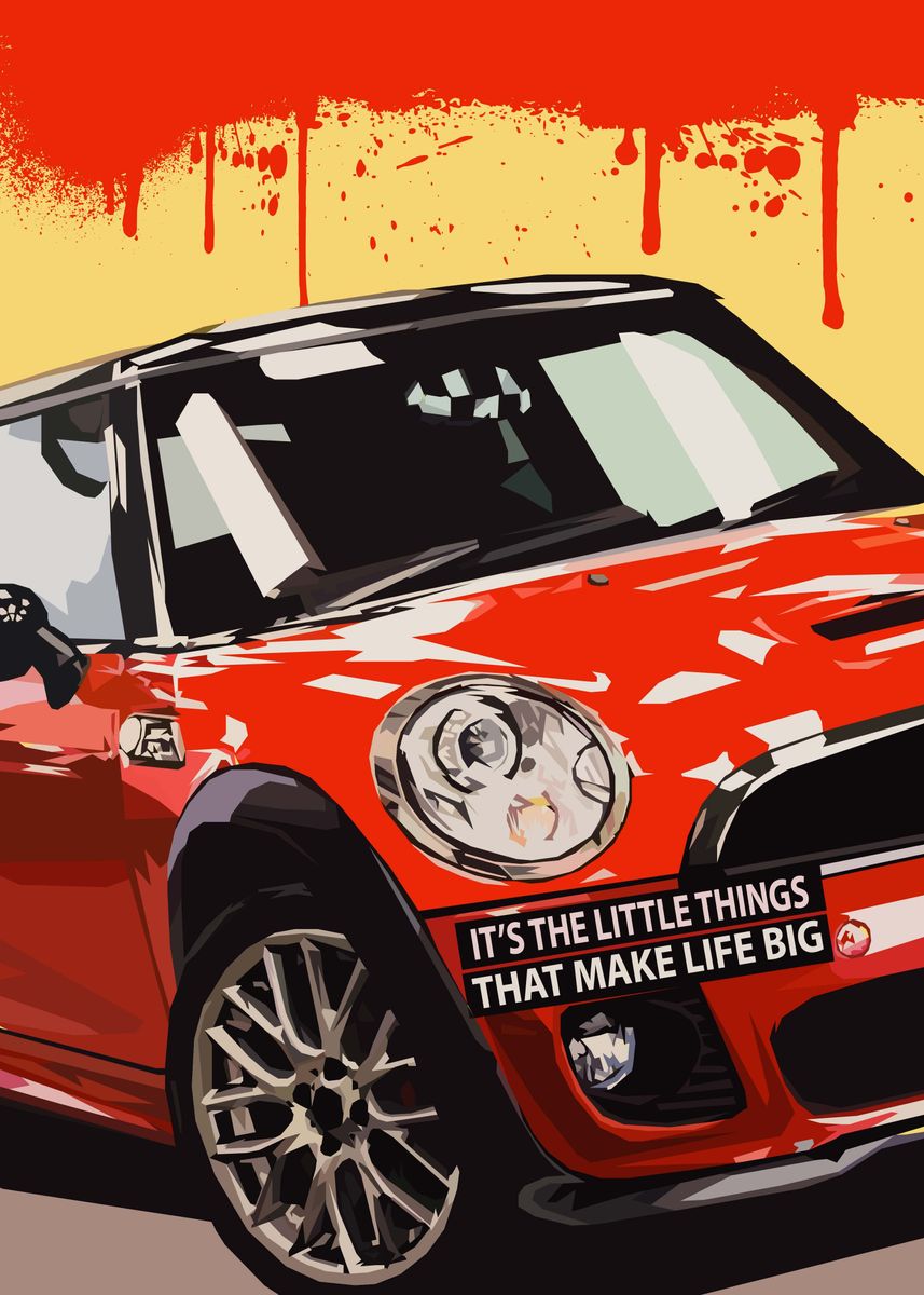 'Cooper pop art' Poster, picture, metal print, paint by Lardis Art ...