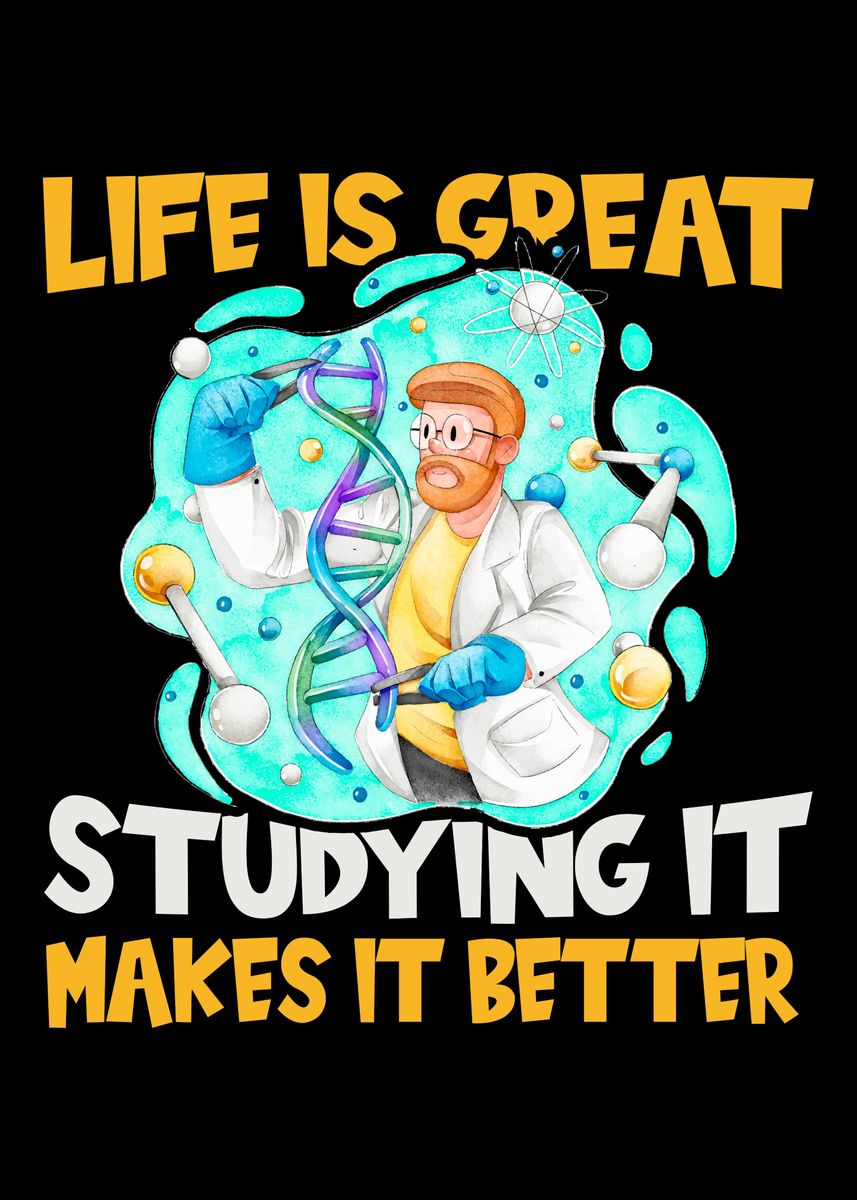 'Biology Biologist' Poster by BobbyBubble | Displate