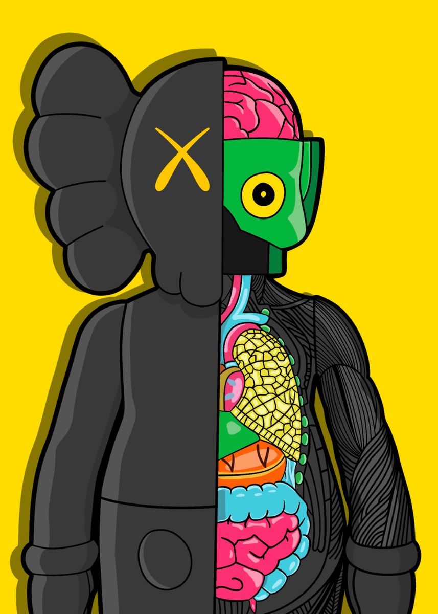 'Funny characters' Poster, picture, metal print, paint by Biopic Studio ...