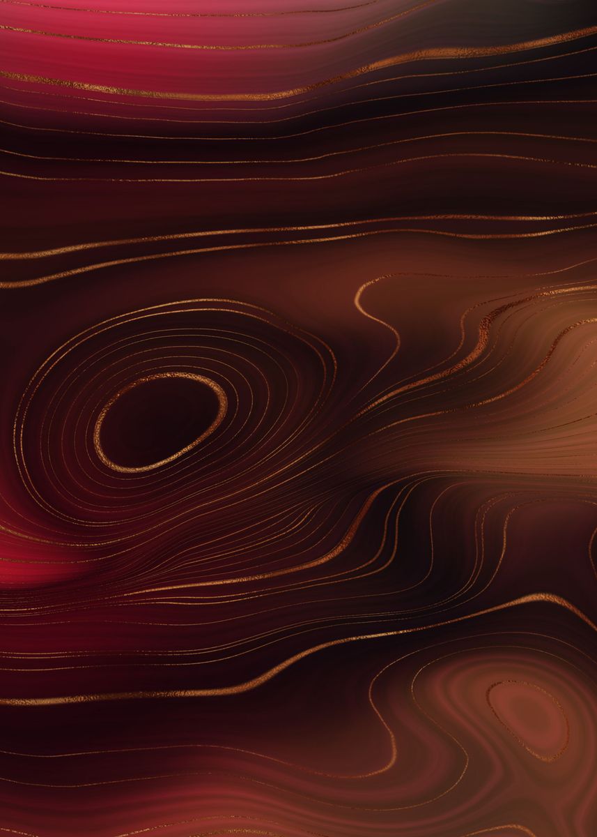 'Earth Agate Texture 09' Poster, picture, metal print, paint by Aloke ...