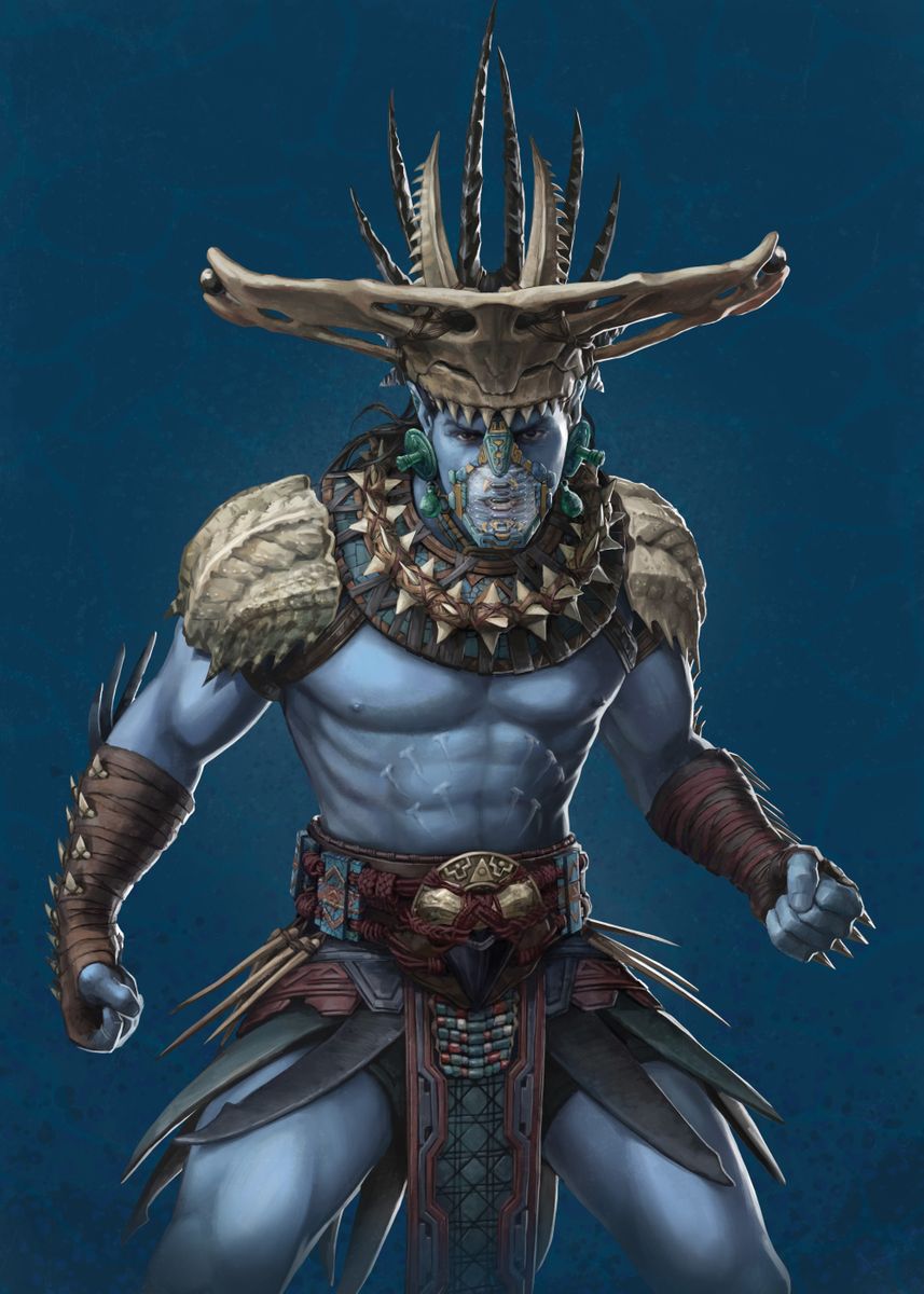 'Attuma pose' Poster, picture, metal print, paint by Marvel | Displate