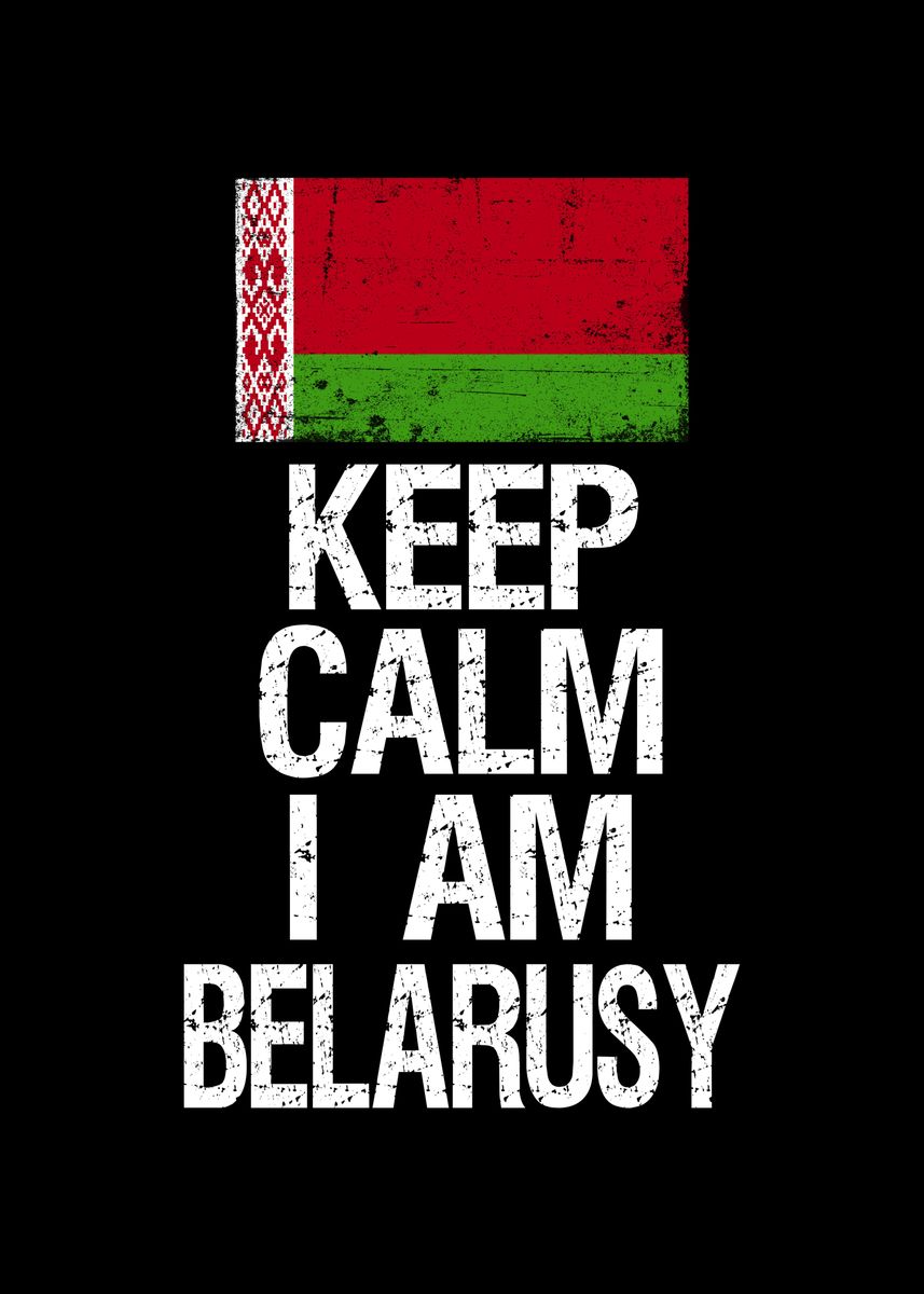 'Belarusy' Poster, picture, metal print, paint by schmugo | Displate