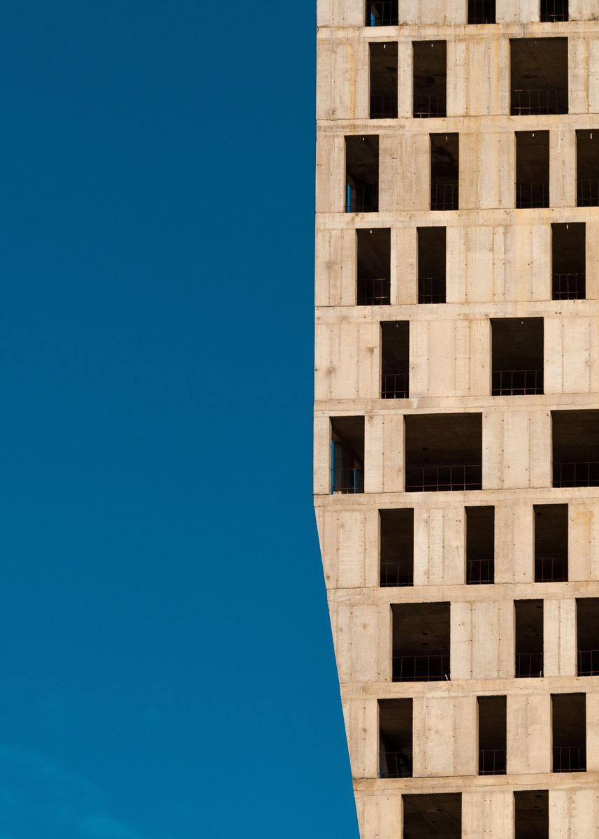 'Concrete Sky' Poster, picture, metal print, paint by Marco Moroni ...