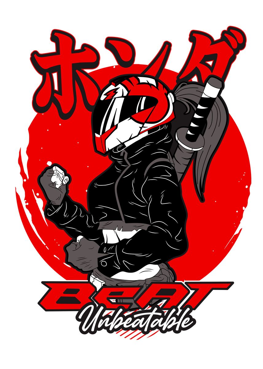 'BEAT RIDER' Poster, picture, metal print, paint by mochamad ervando ...
