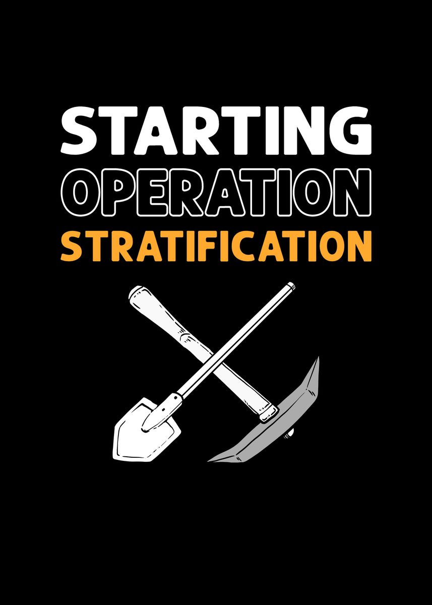 'Operation Stratification' Poster, picture, metal print, paint by ...