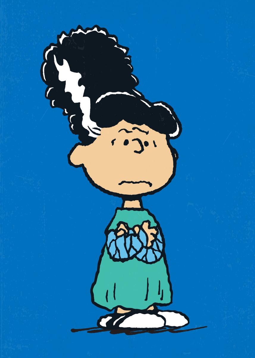 'Halloween Violet Gray' Poster, picture, metal print, paint by Peanuts ...