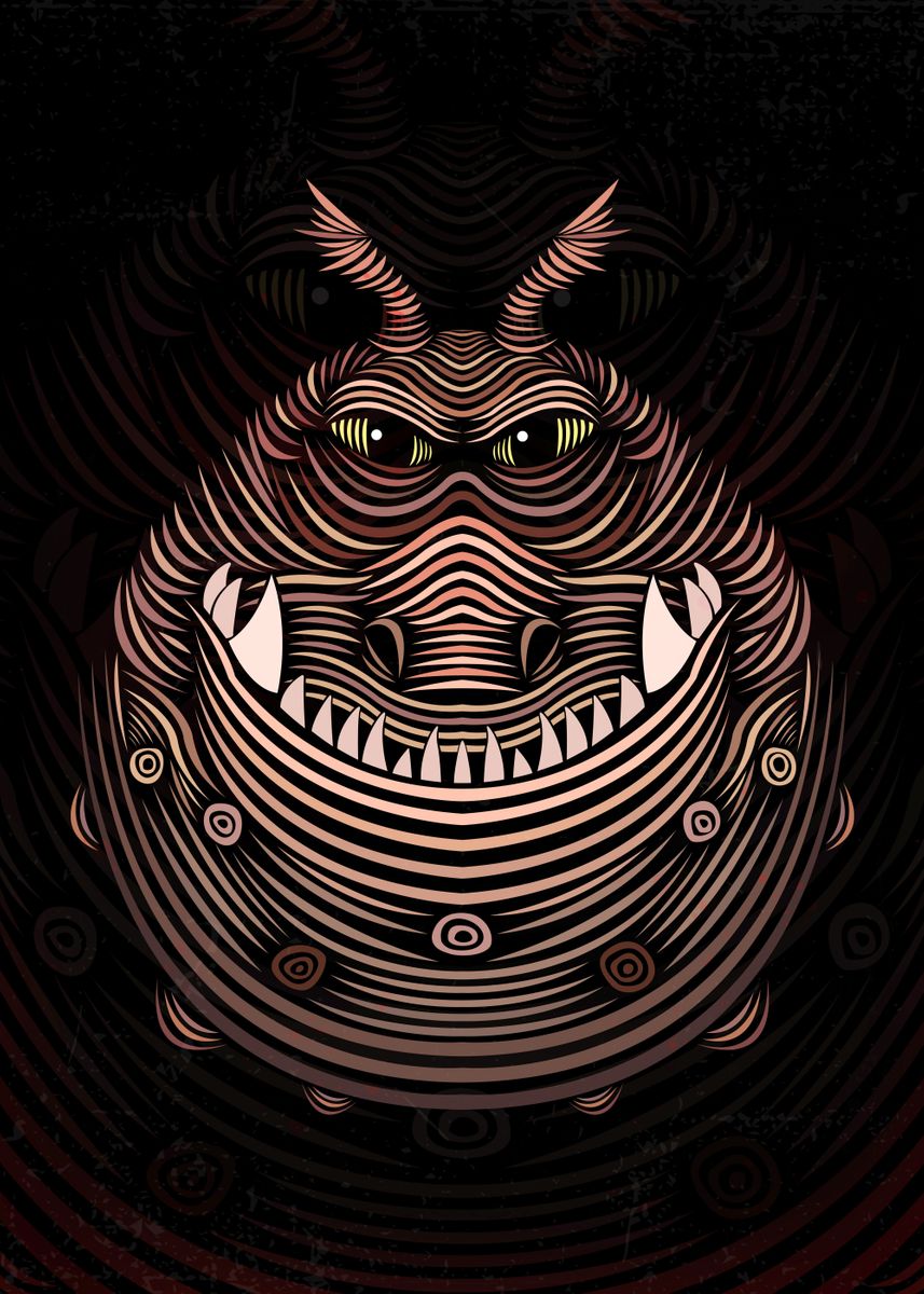 'Gronckle Head' Poster, picture, metal print, paint by How To Train ...