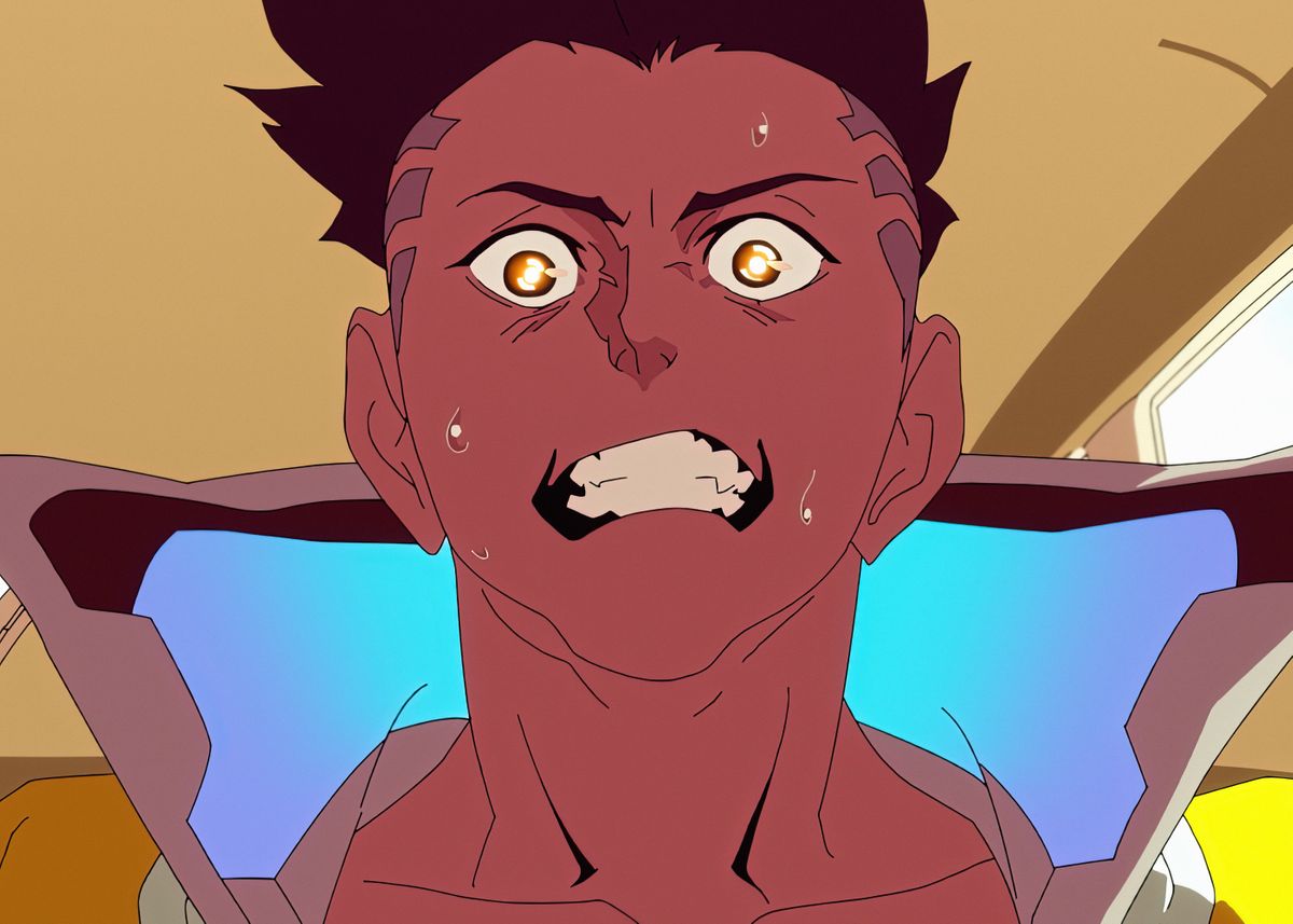 'Furious David' Poster by Cyberpunk 2077 | Displate